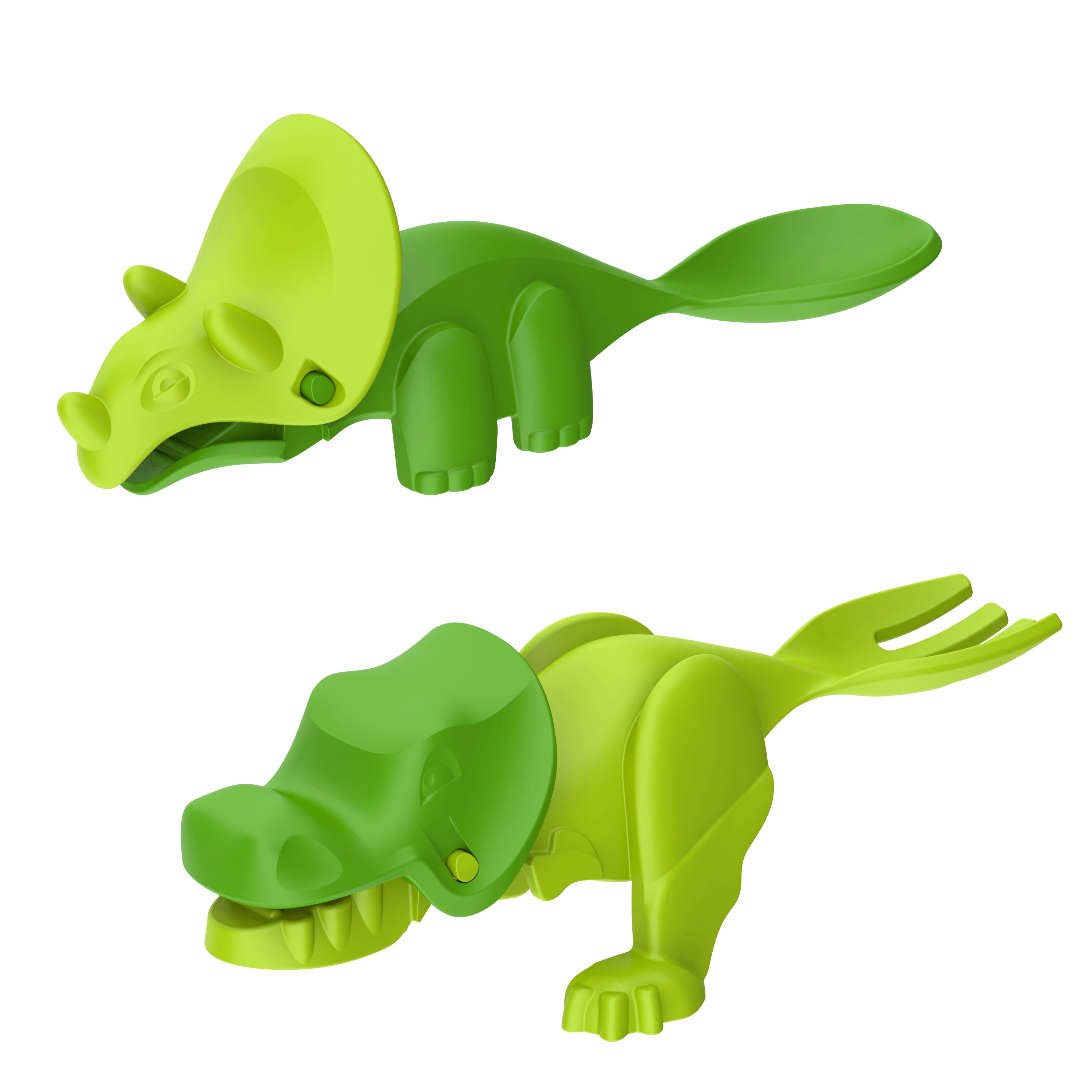 Chomperware™ Dino Combo Set - Color : Leafy Greens – JollyCub
